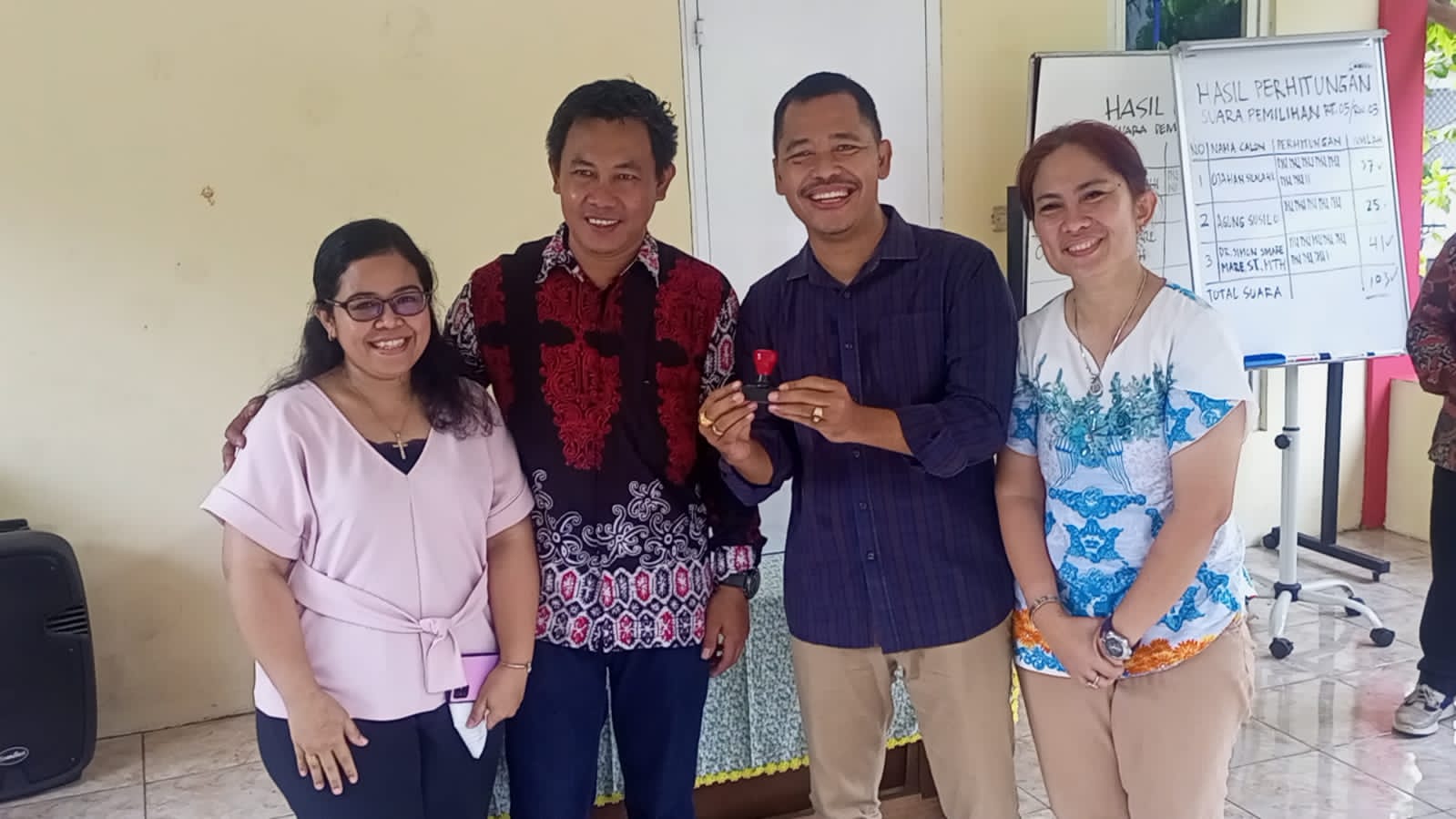 Sah!! Simon Simaremare Terpilih sebagai Ketua RT 05 Perum Surya Permata ...