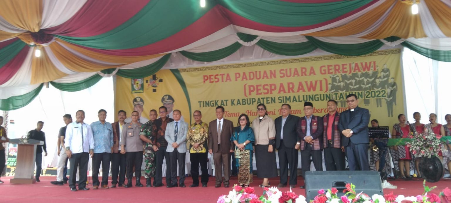 Pesparawi Tingkat Kabupaten Simalungun Resmi dibuka Bupati Simalungun ...