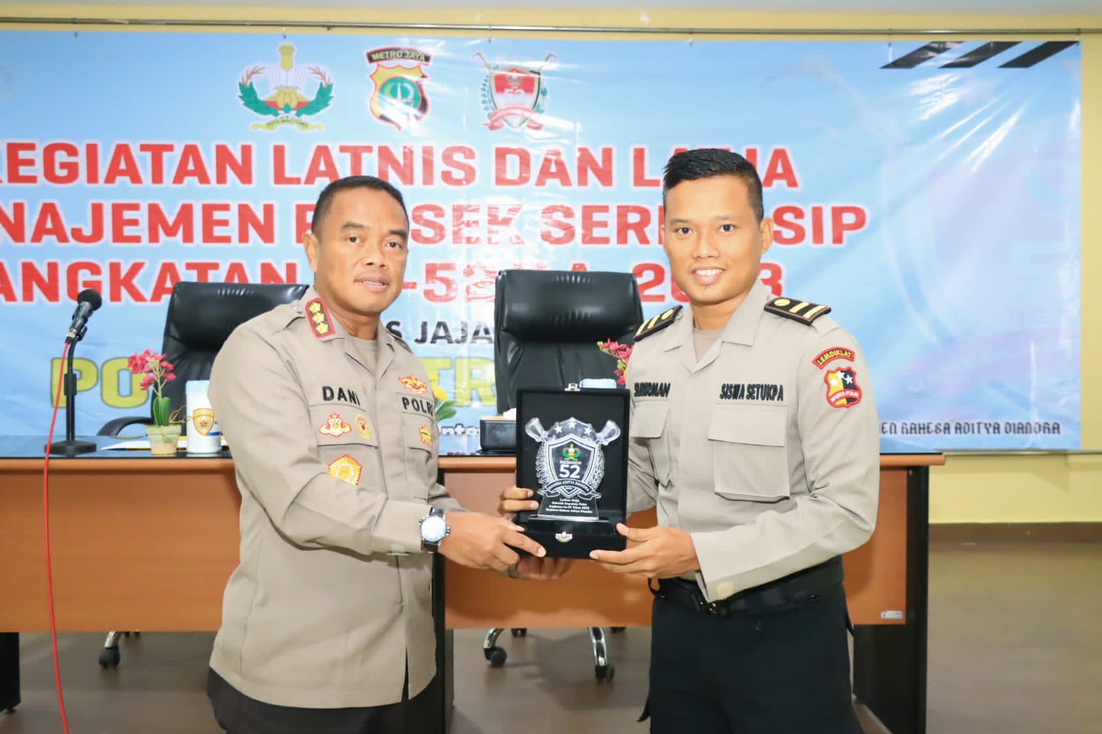 Polres Metro Bekasi Kota Gelar Kegiatan Penerimaan Siswa SIP Angkatan ...
