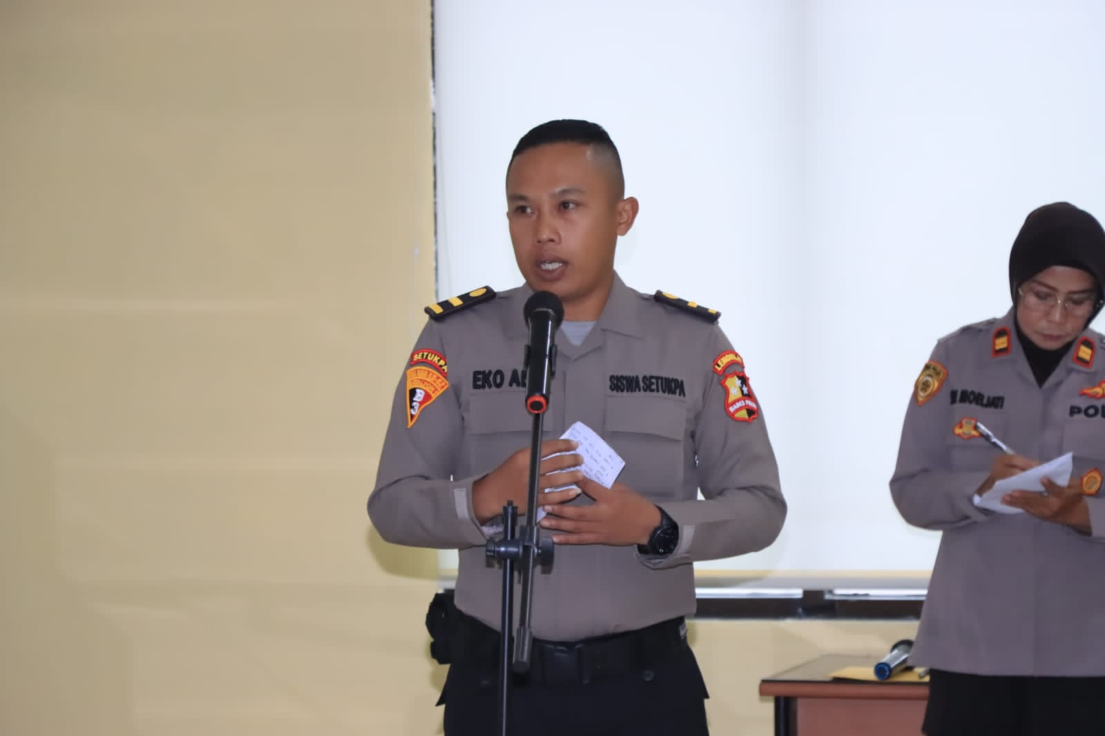 Polres Metro Bekasi Kota Gelar Kegiatan Penerimaan Siswa SIP Angkatan ...